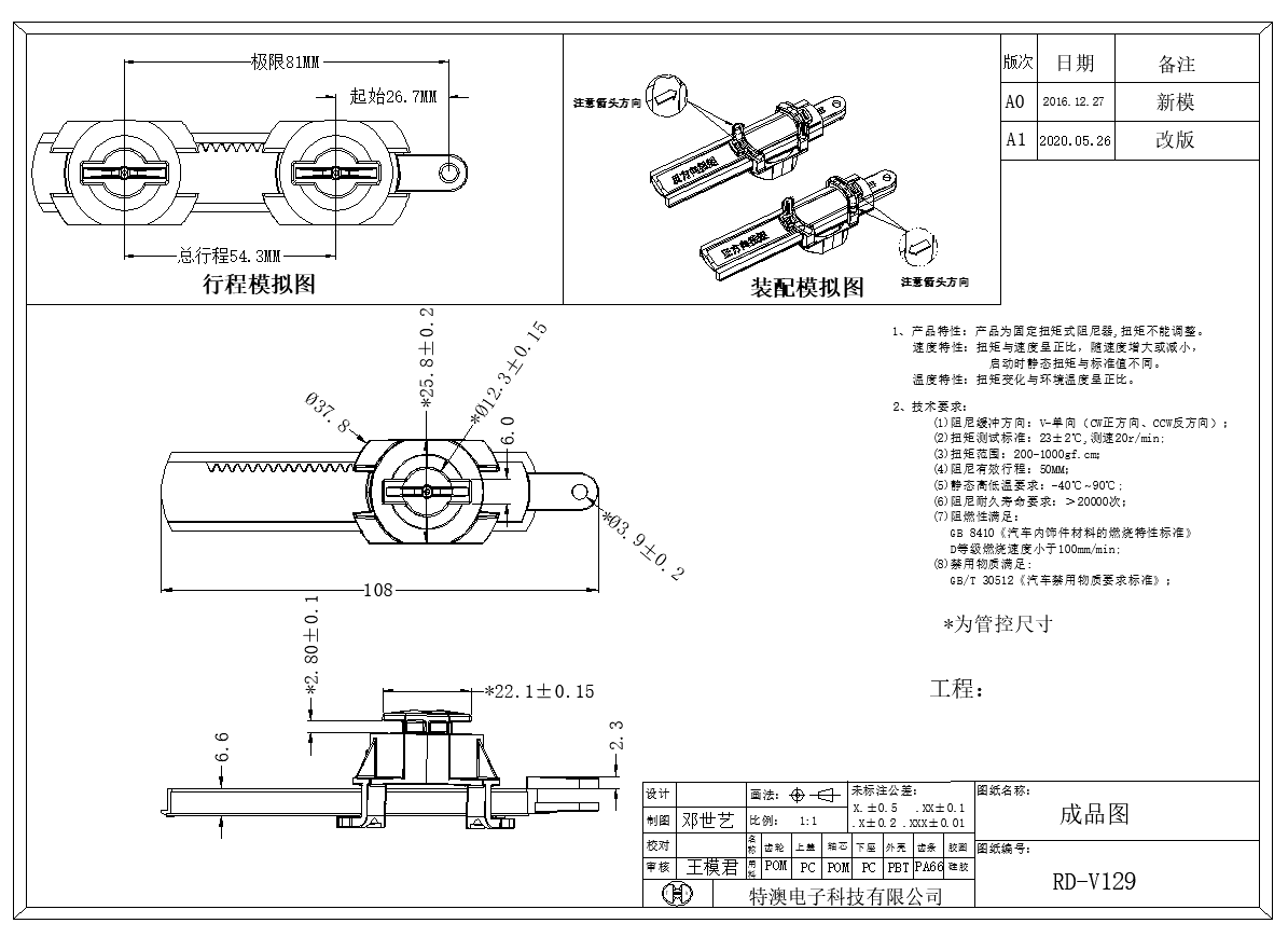Linear Dampers